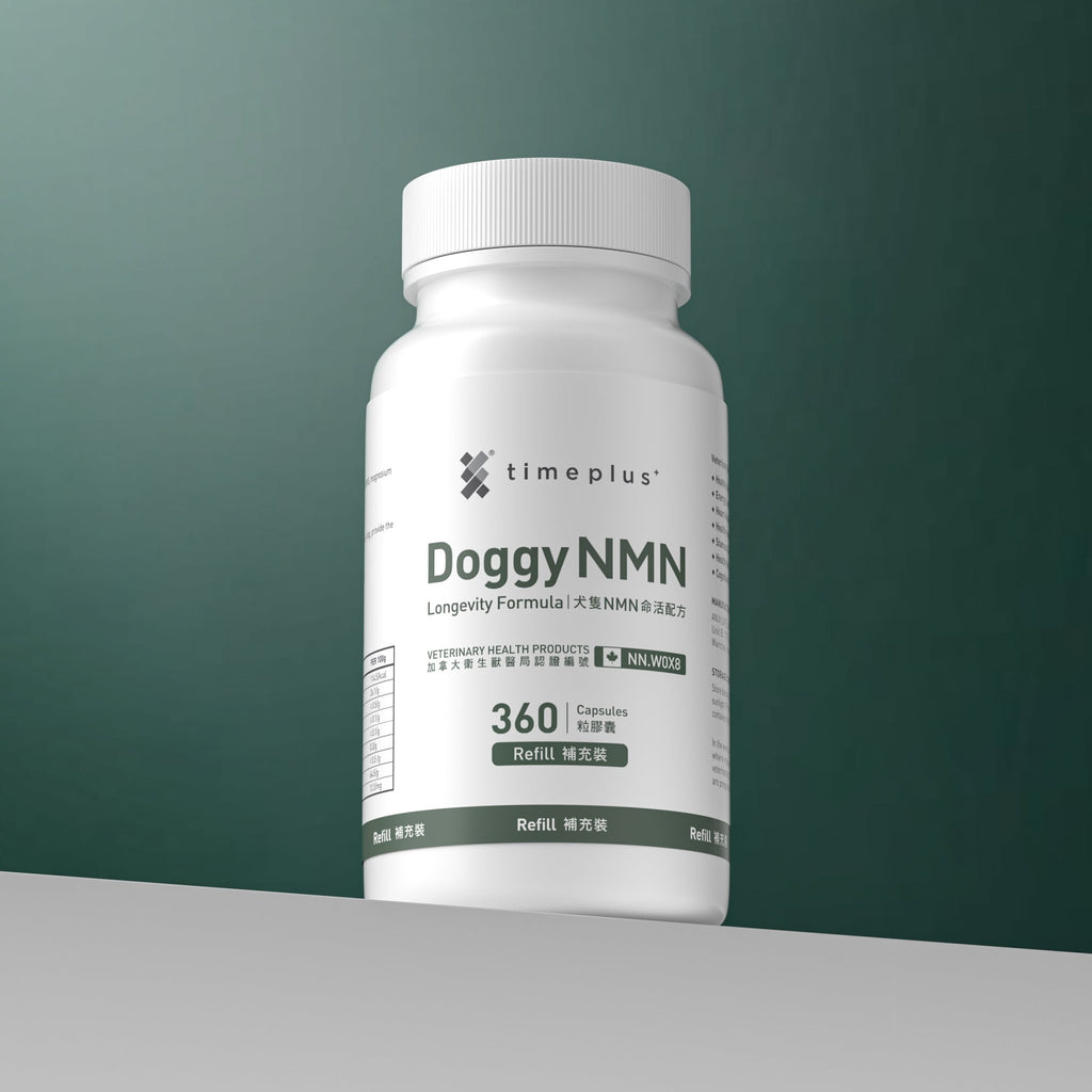 timeplus+ Doggy NMN Longevity Formula Refills (360 Capsules) – Timeplus+